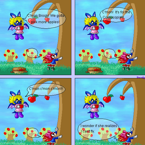 Apple Hassle by G-Bomber on DeviantArt