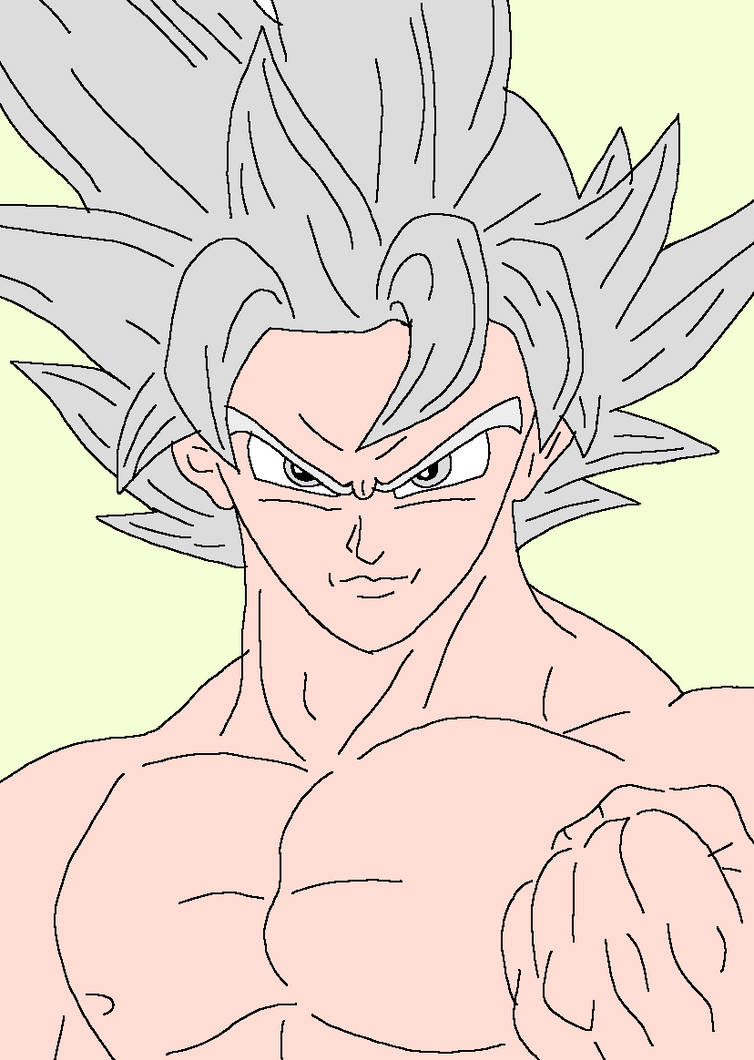 Goku Ui Final By Nakajimaarts On Deviantart