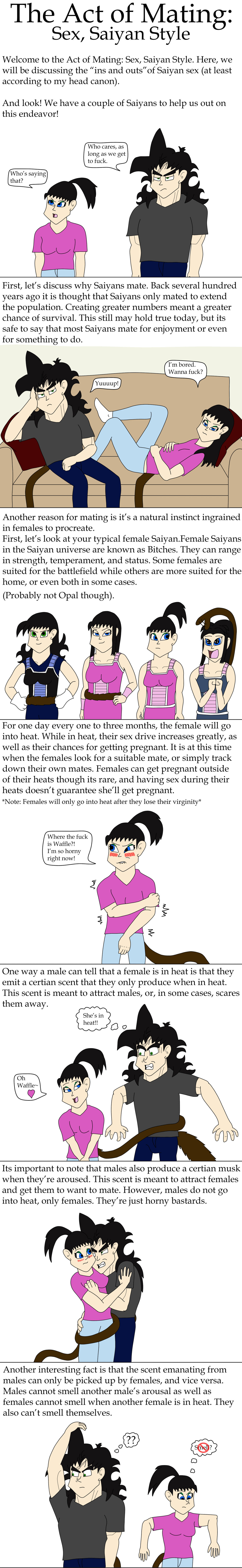 The Act Of Mating Sex Saiyan Style Part 1 By Itachislilgirl On Deviantart