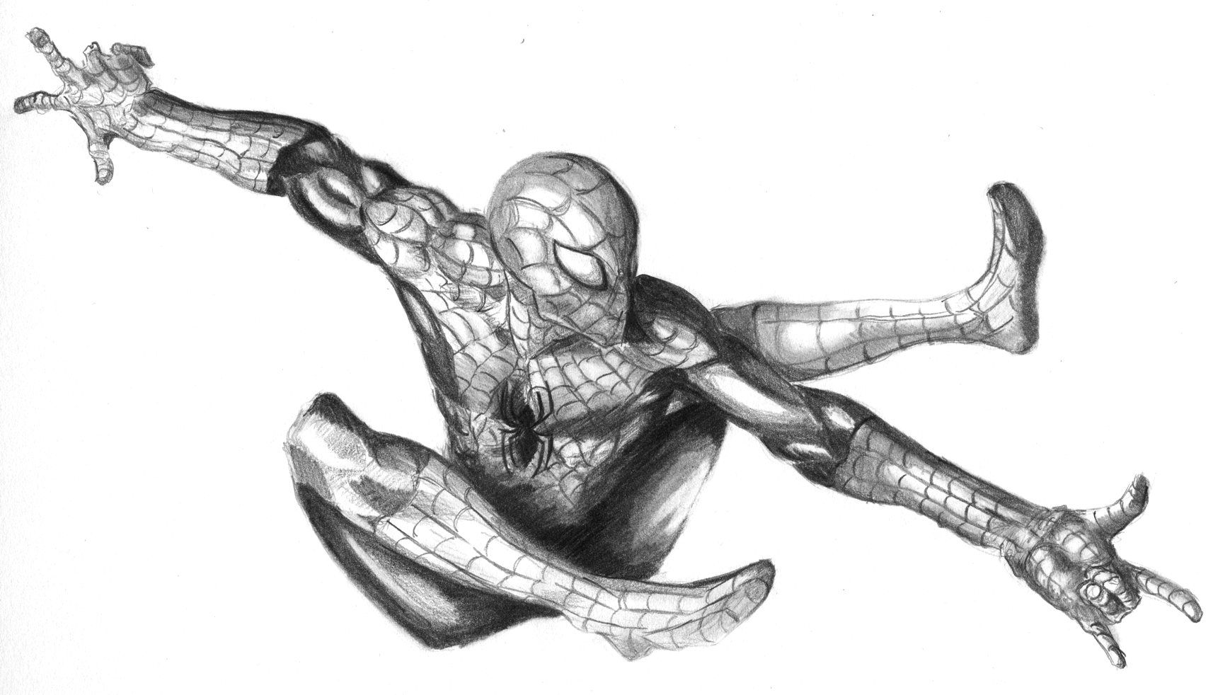 Spider-Man high contrast sketch by ninjason57 on DeviantArt Spider-Man high contrast sketch by ninjason57 on DeviantArt