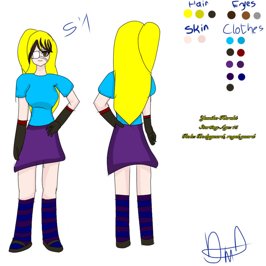 (Updated) Yumiko reference sheet by 1danibunbun on DeviantArt (Updated) Yumiko reference sheet by 1danibunbun on DeviantArt