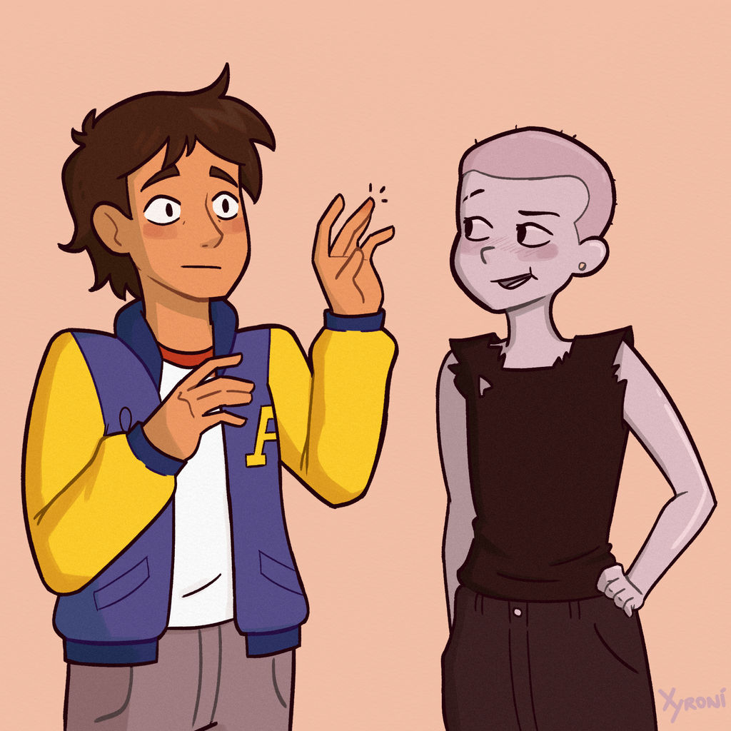 Infinity Train Jesse And Lake By Xyronii On Deviantart