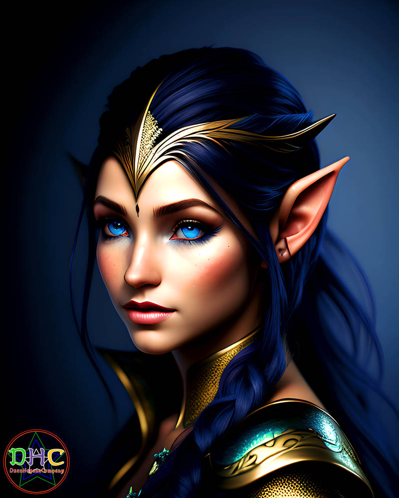 High Elf By Dzenhagane On Deviantart