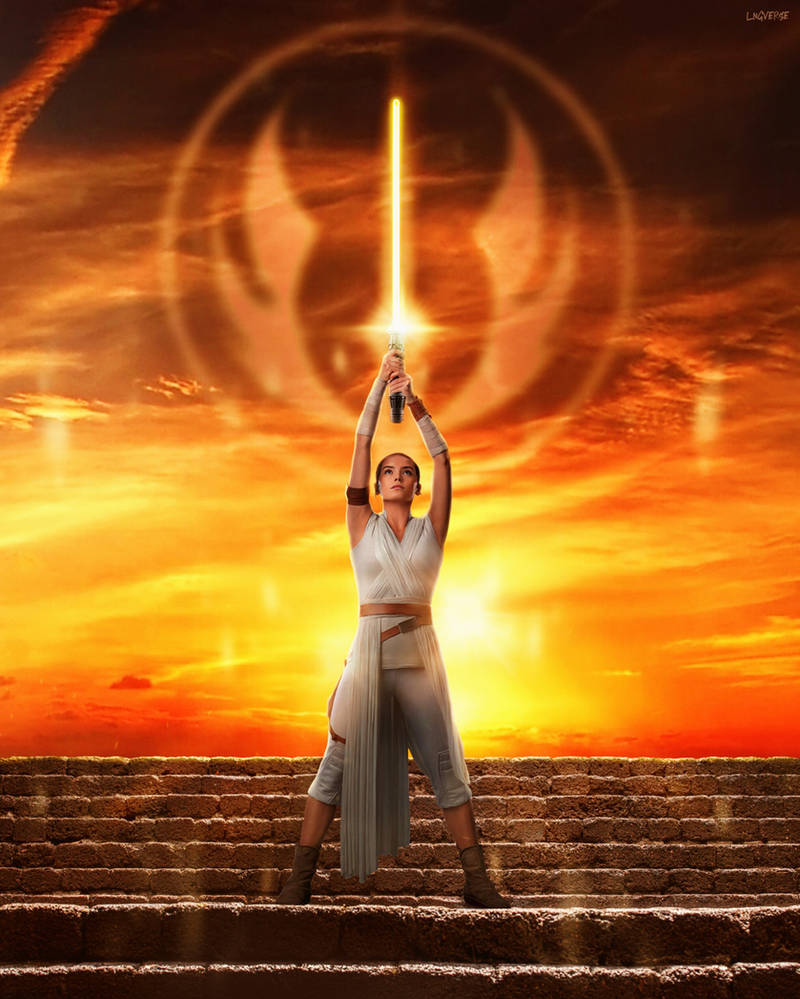 New Jedi Order Rey By Thelng On Deviantart