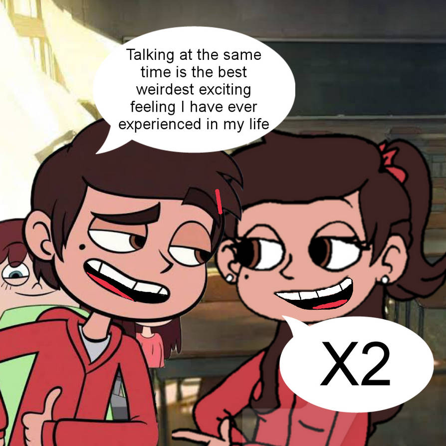 Marco X Marcia Talking In Unison By Chiubunny On Deviantart