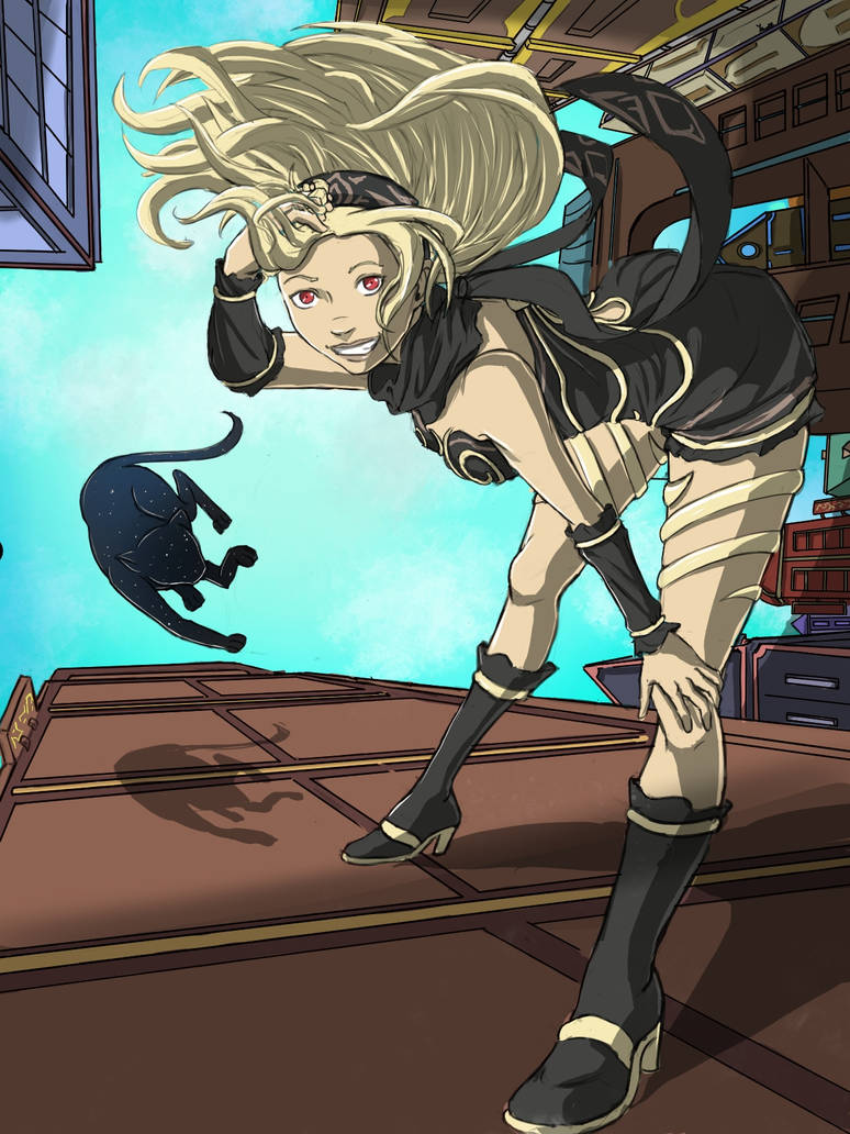 Gravity Rush Kat Fan Art By J Pino On Deviantart