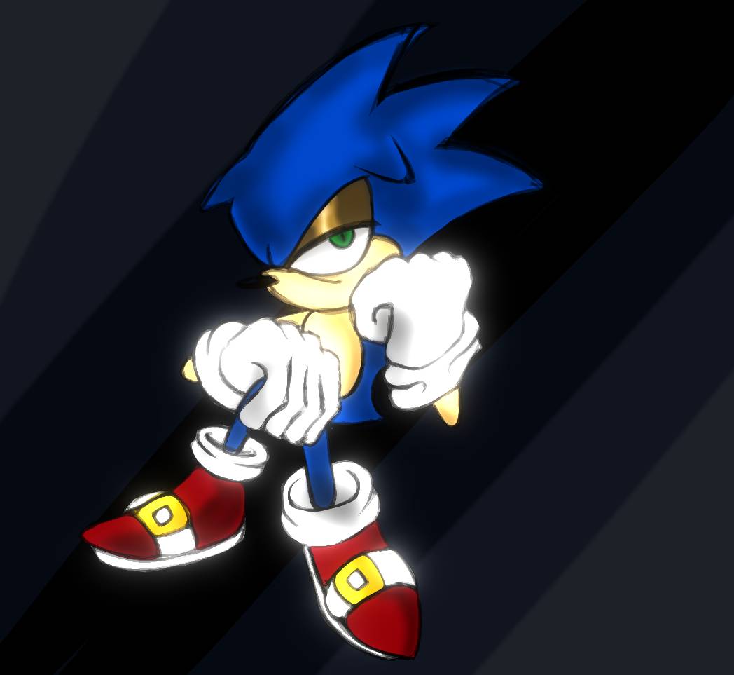 Sonic Annoyed By Funnicatfoshboi On Deviantart