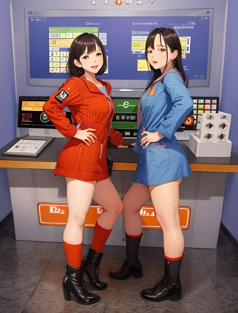 Star Trek Anime Girls On Duty By Startrekgigi On Deviantart