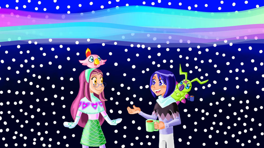 Digimon Winter By Pavementartist On Deviantart