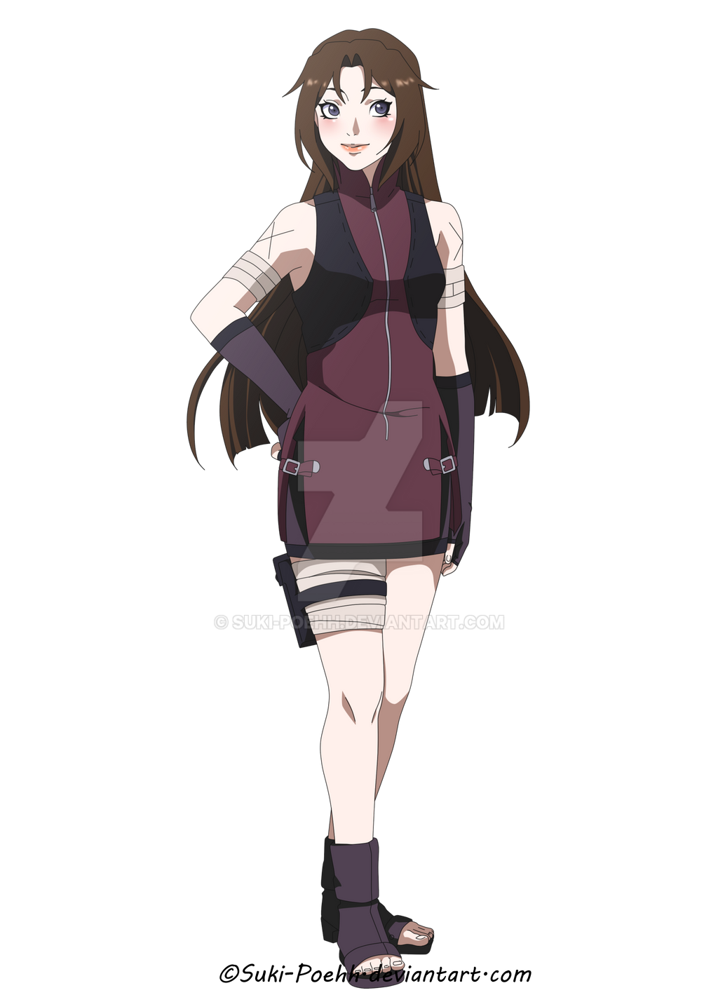 Naruto Oc Miyuri Koizumi By Suki Poehh On Deviantart