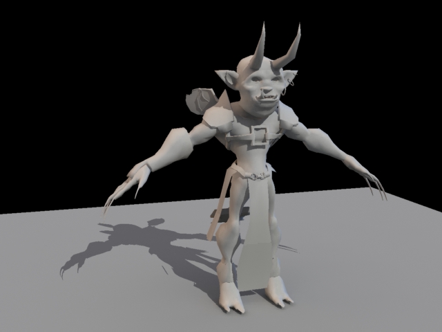 imp flat render 01 by DarkStye on DeviantArt