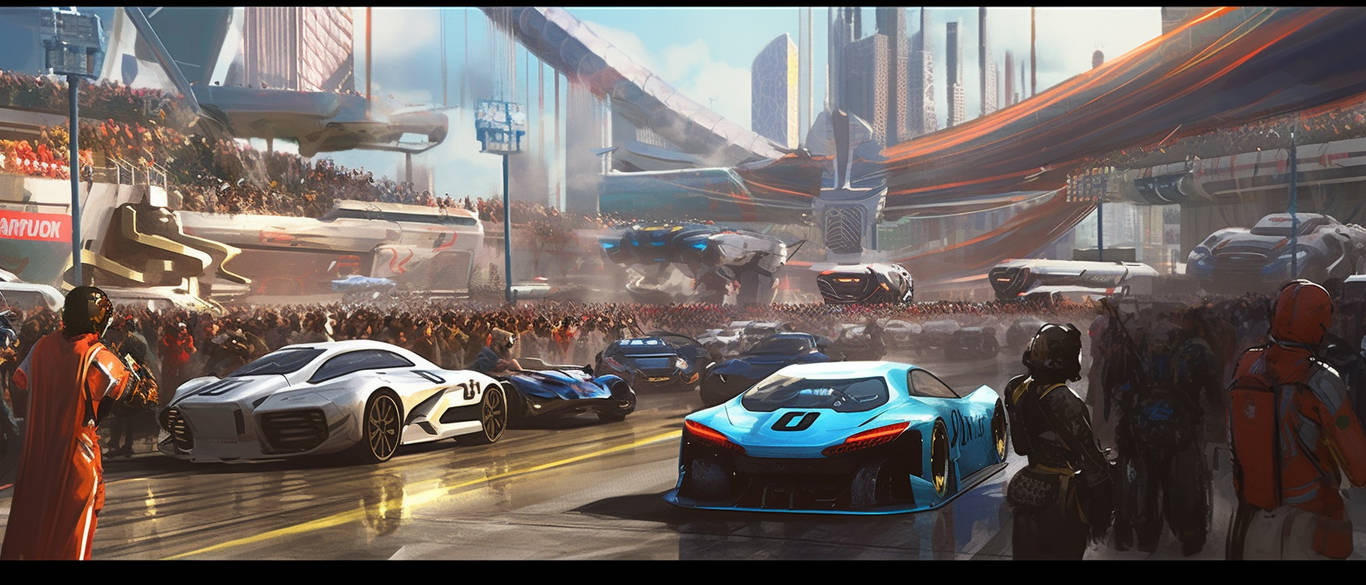Ready Player One San Francisco Racing Concept Art By Xxmcufan2020xx On