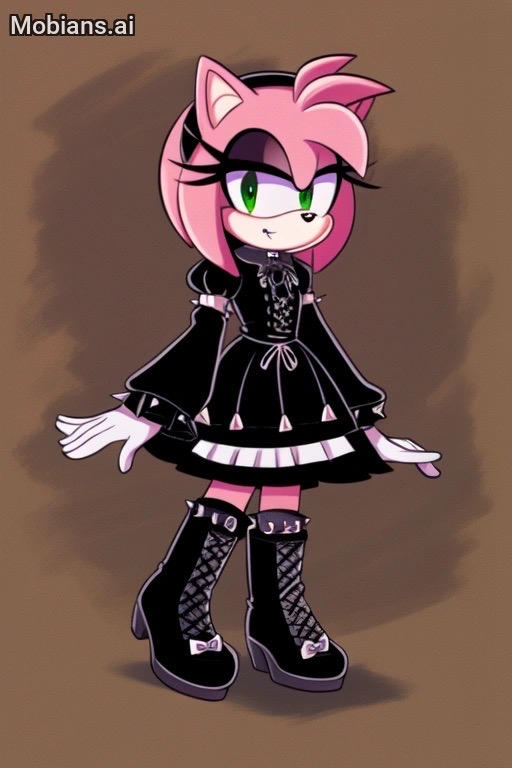 Goth Amy Rose 2 By Xxmcufan2020xx On Deviantart
