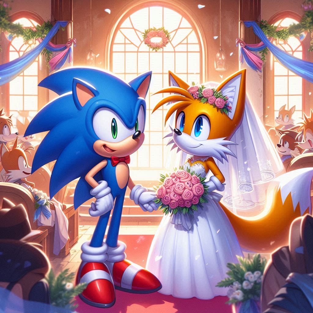 Sonic And Tails Getting Married By Xxmcufan2020xx On Deviantart