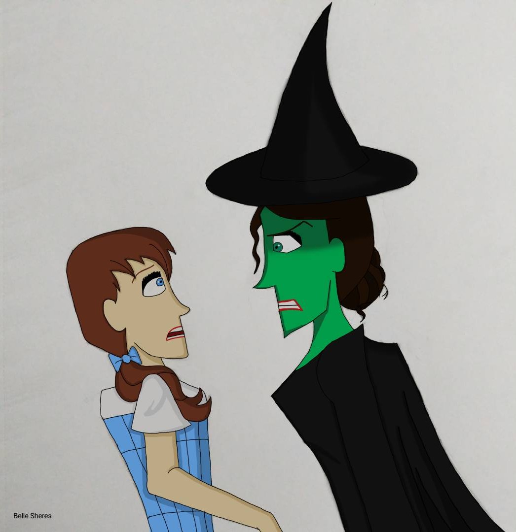 Dorothy And Elphaba By Bellesheres On Deviantart