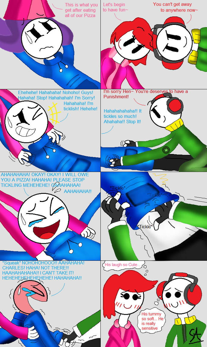 Henry Stickmin Human Tickled By Mimistarlish On Deviantart