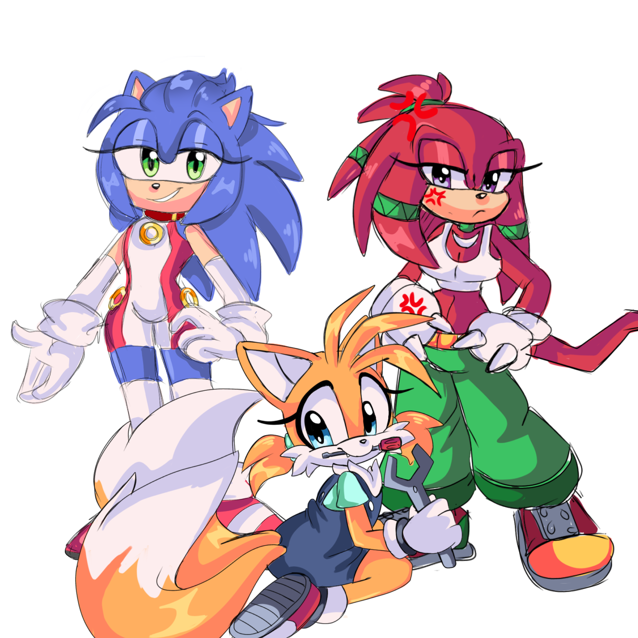 Team Sonic By Sumpthinphishy On Deviantart