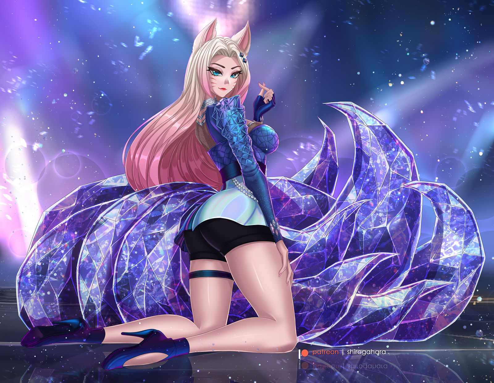 Ahri Kda All Out By Shirogahara On Deviantart