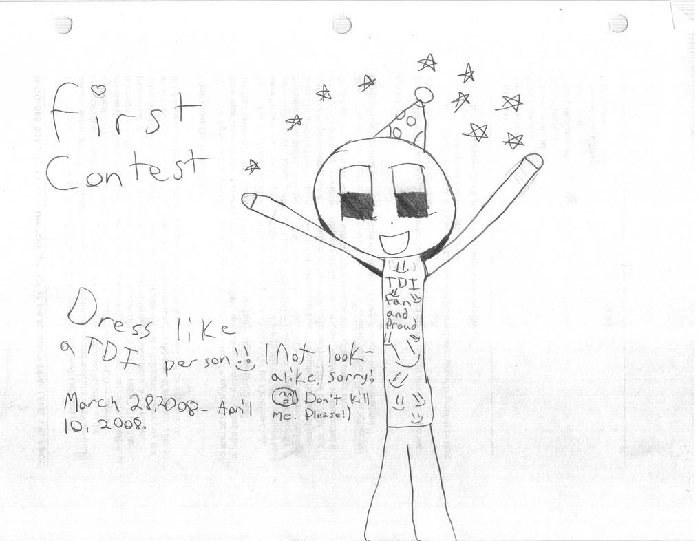 First Contest Artwork By Tdifansunite On Deviantart