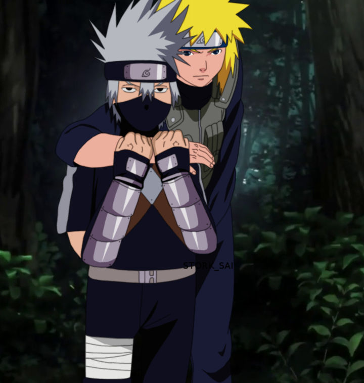 Minato And Kakashi By Stork Sai On Deviantart