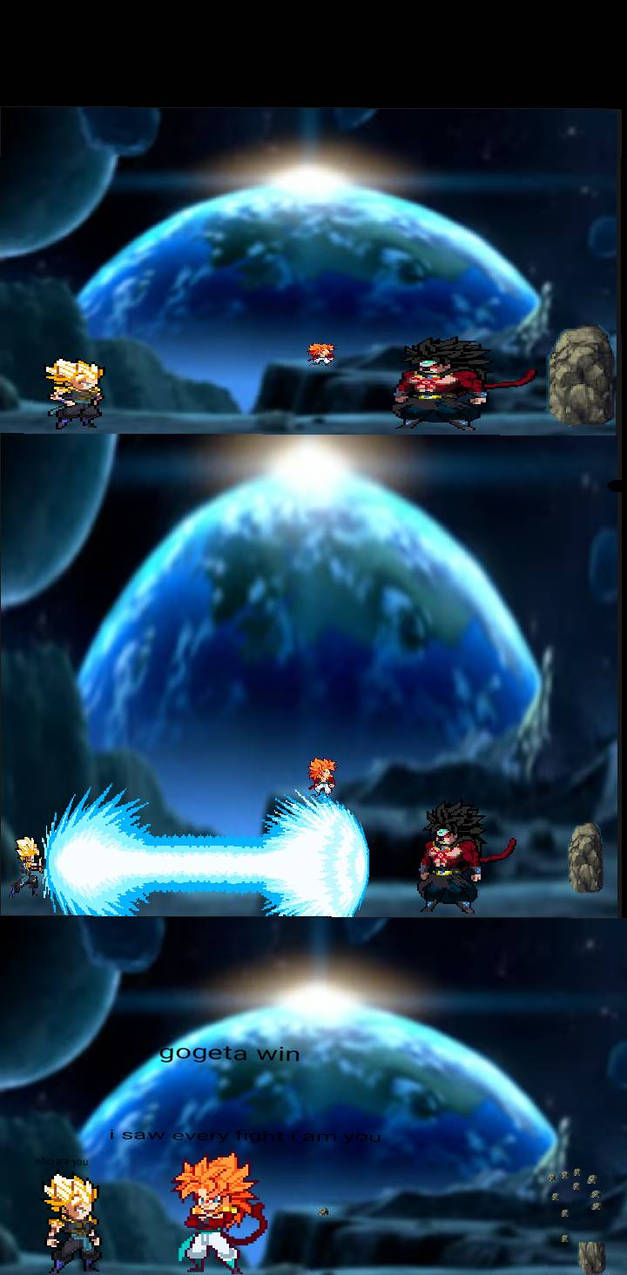 Gogeta xeno vs broly xeno by toeoeoek on DeviantArt Gogeta xeno vs broly xeno by toeoeoek on DeviantArt