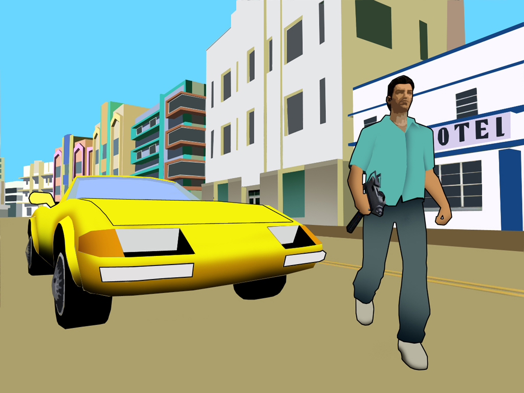 Vice City Vector by TheNamelessGuy on DeviantArt