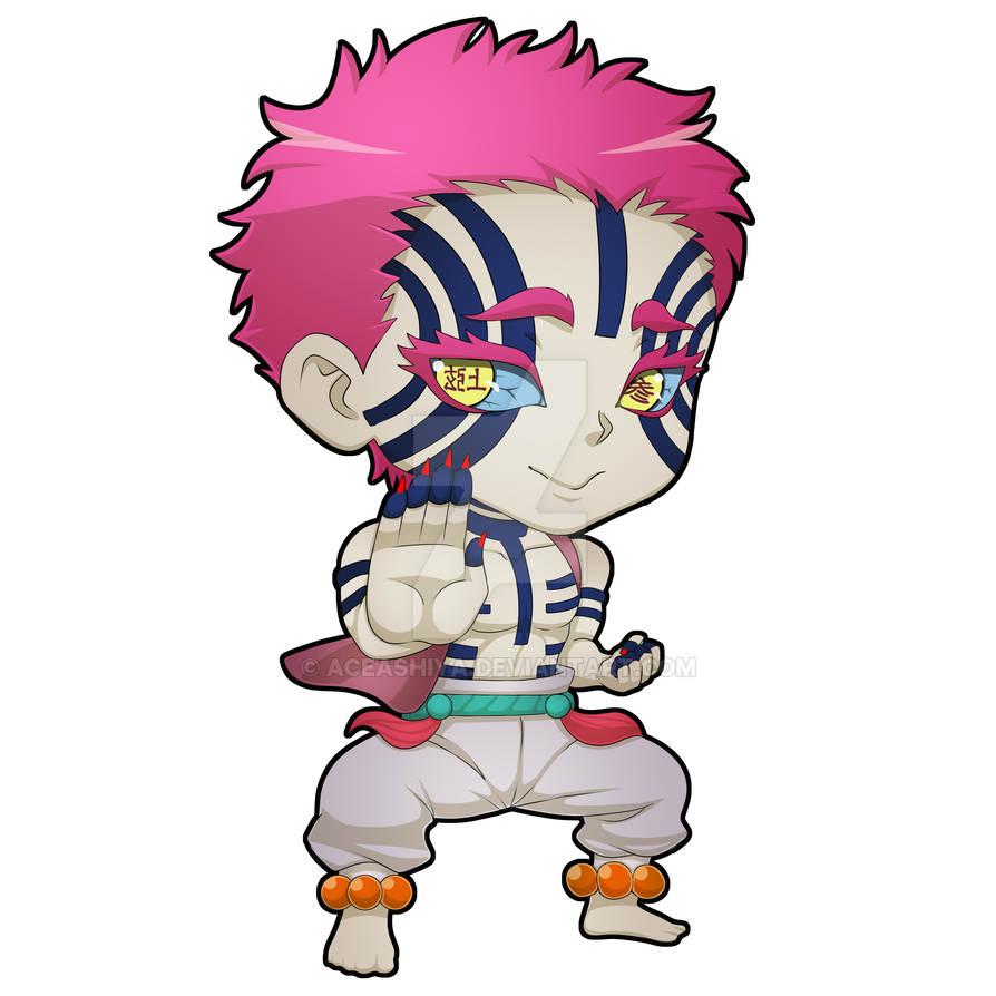 Akaza Chibi By Aceashiya On Deviantart