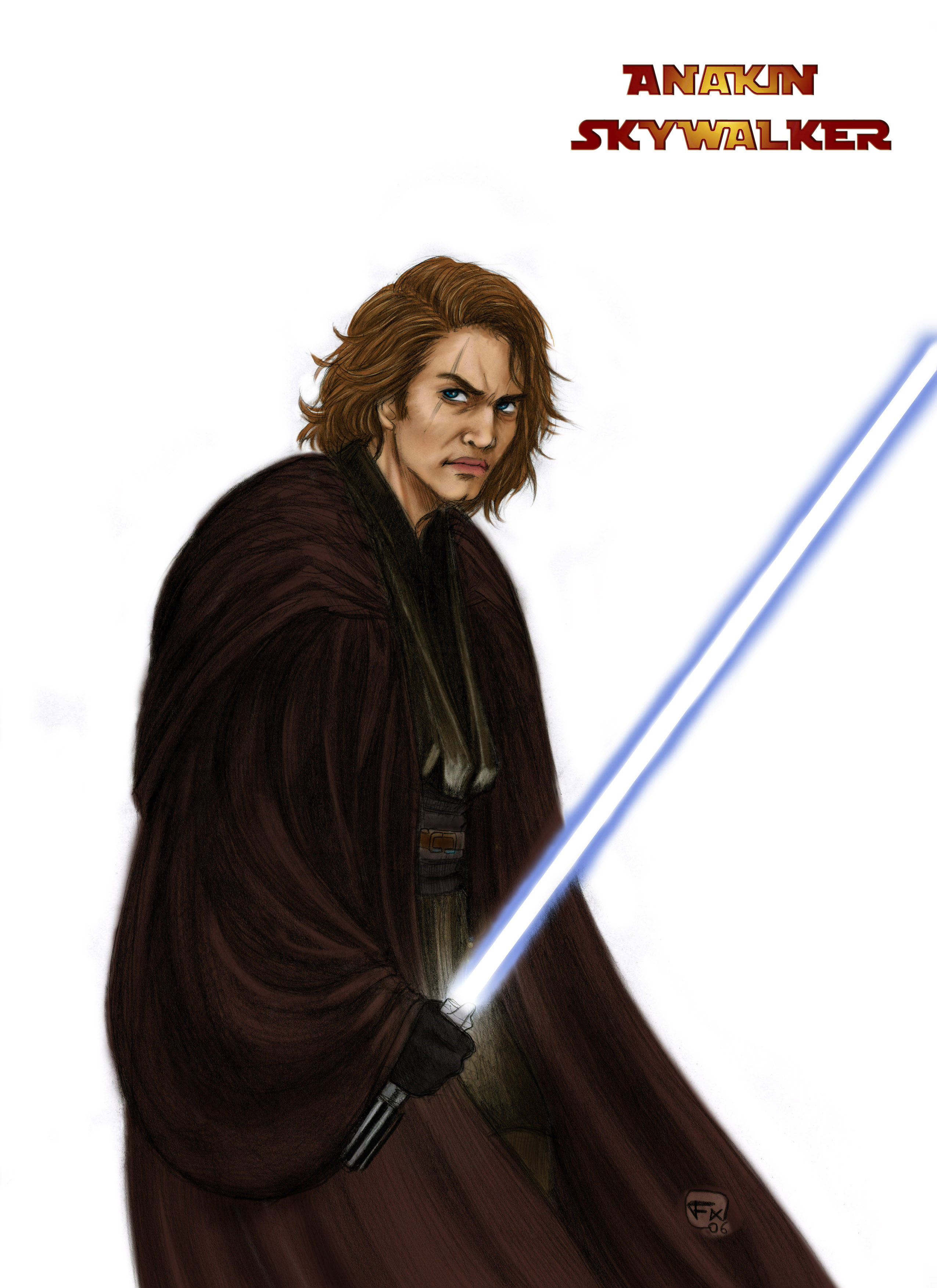 star wars - Jedi Anakin Skywalker by effix35 on DeviantArt
