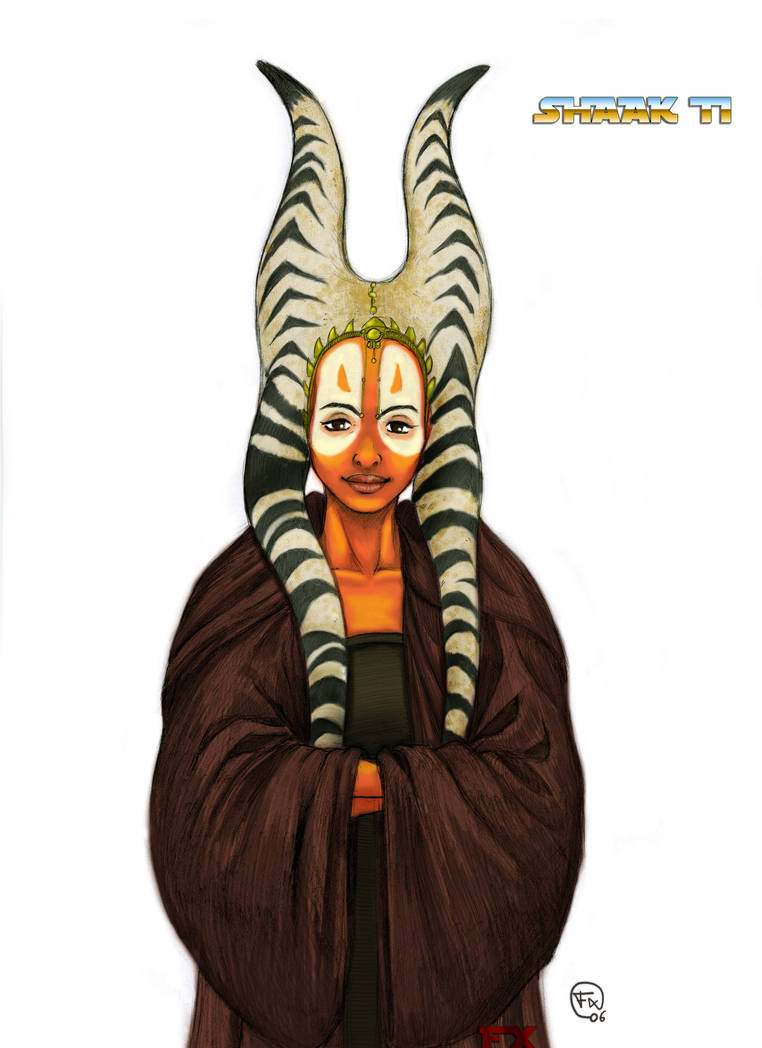 Star Wars Jedi master Shaak Ti by effix35 on DeviantArt