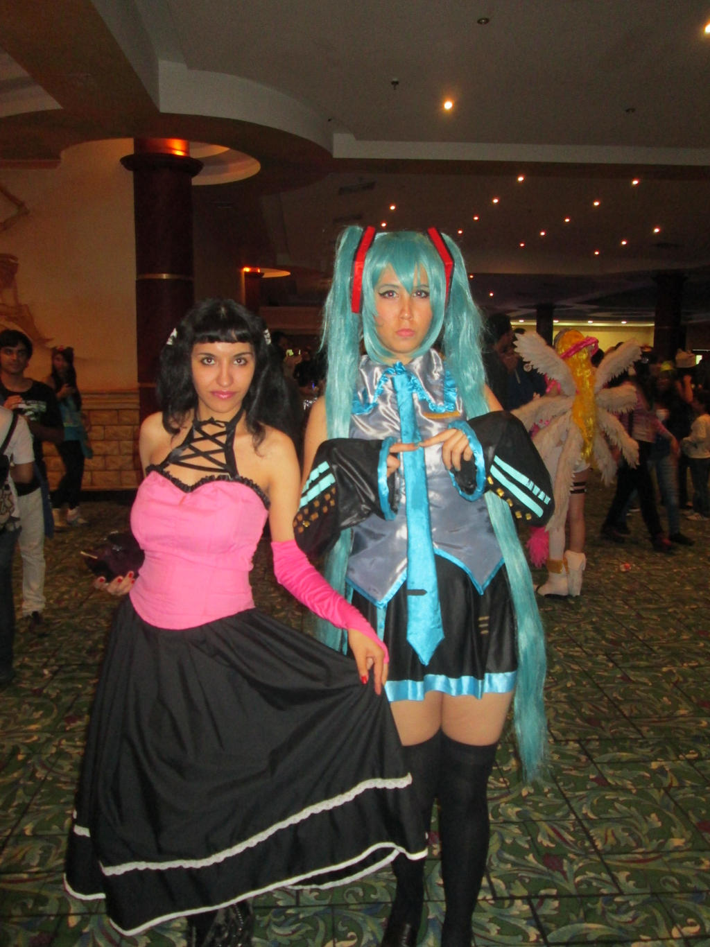 Epic Ruby Y Miku San By Oniwabanshu Gaby On Deviantart