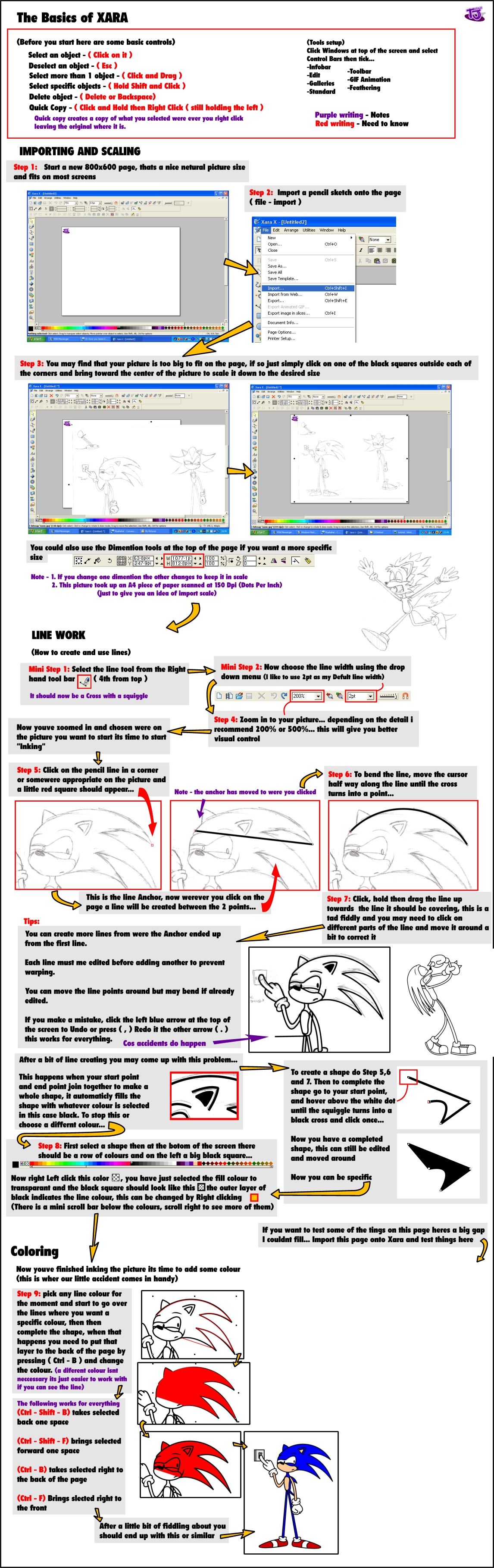 Xara Basics Tutorial by TJ-Triple-J on DeviantArt