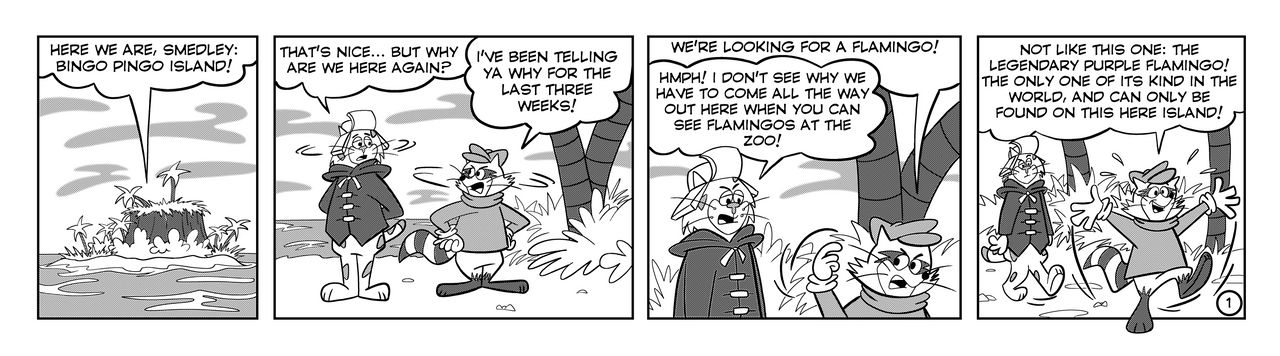 Hedley and Smedley in Flamingo A-Go-Go Part 1 by ZanderFrancisComics on ... Hedley and Smedley in Flamingo A-Go-Go Part 1 by ZanderFrancisComics on ...