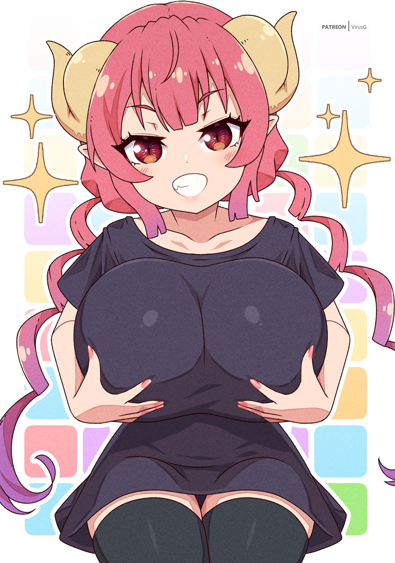 Ilulu Miss Kobayashis Dragon Maid Fanart By Virus G On Deviantart