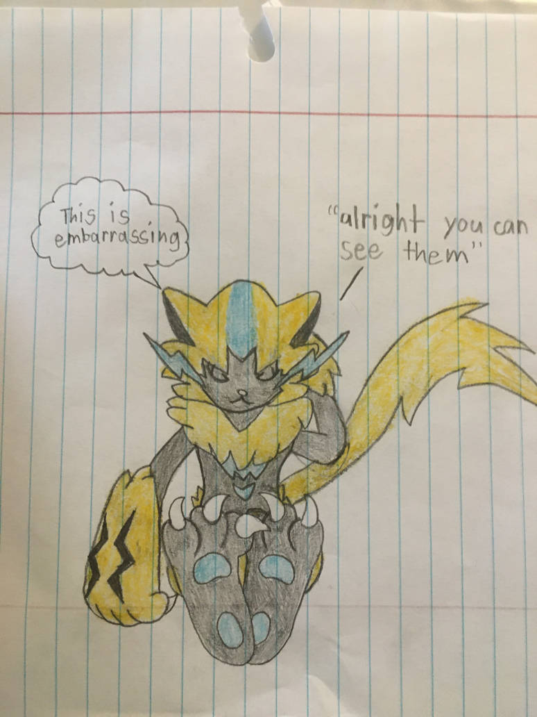 Zeraora Tease By Zeekthatgeek On Deviantart