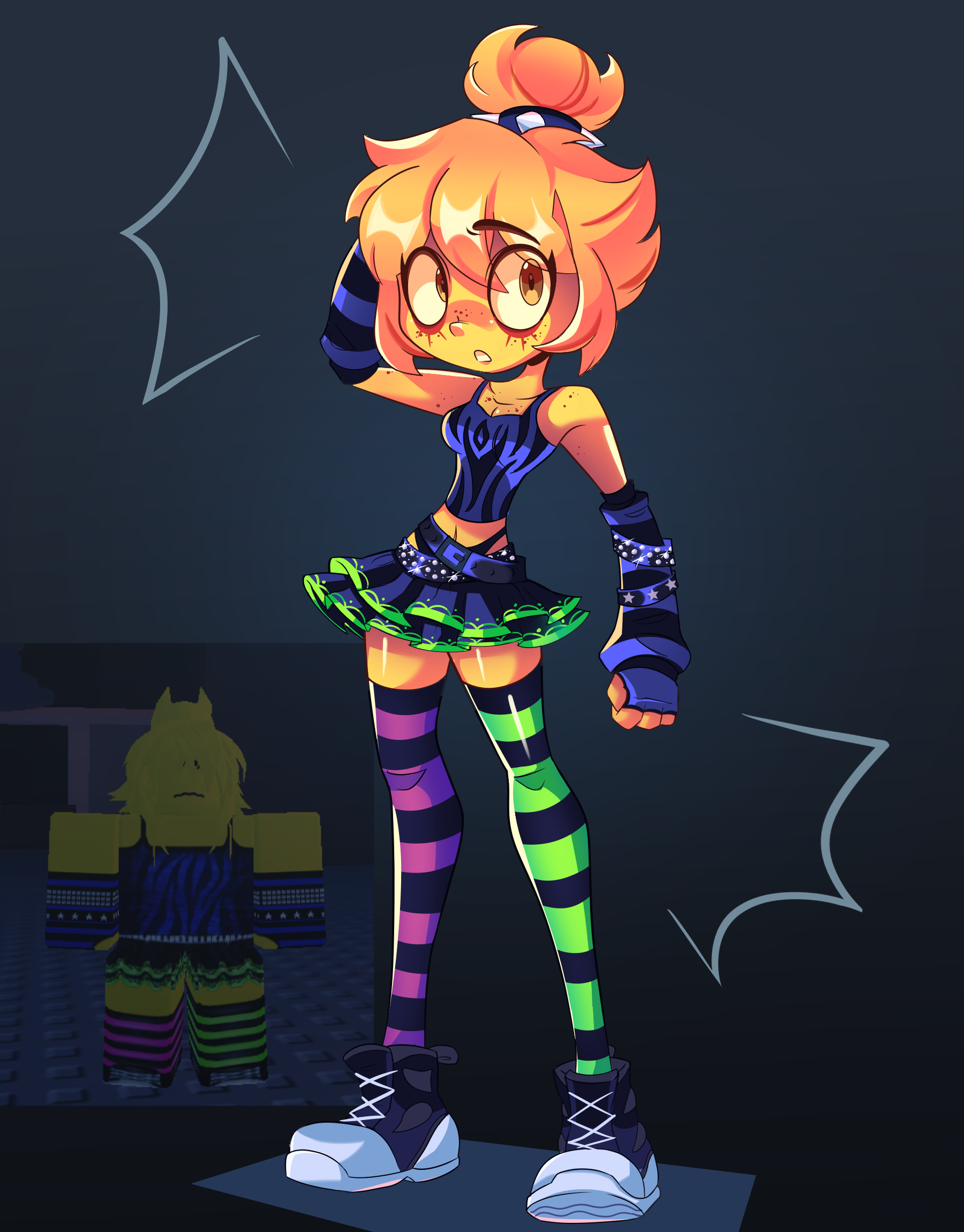 Party Noob Forsaken By Sluggiemcbuggie On Deviantart