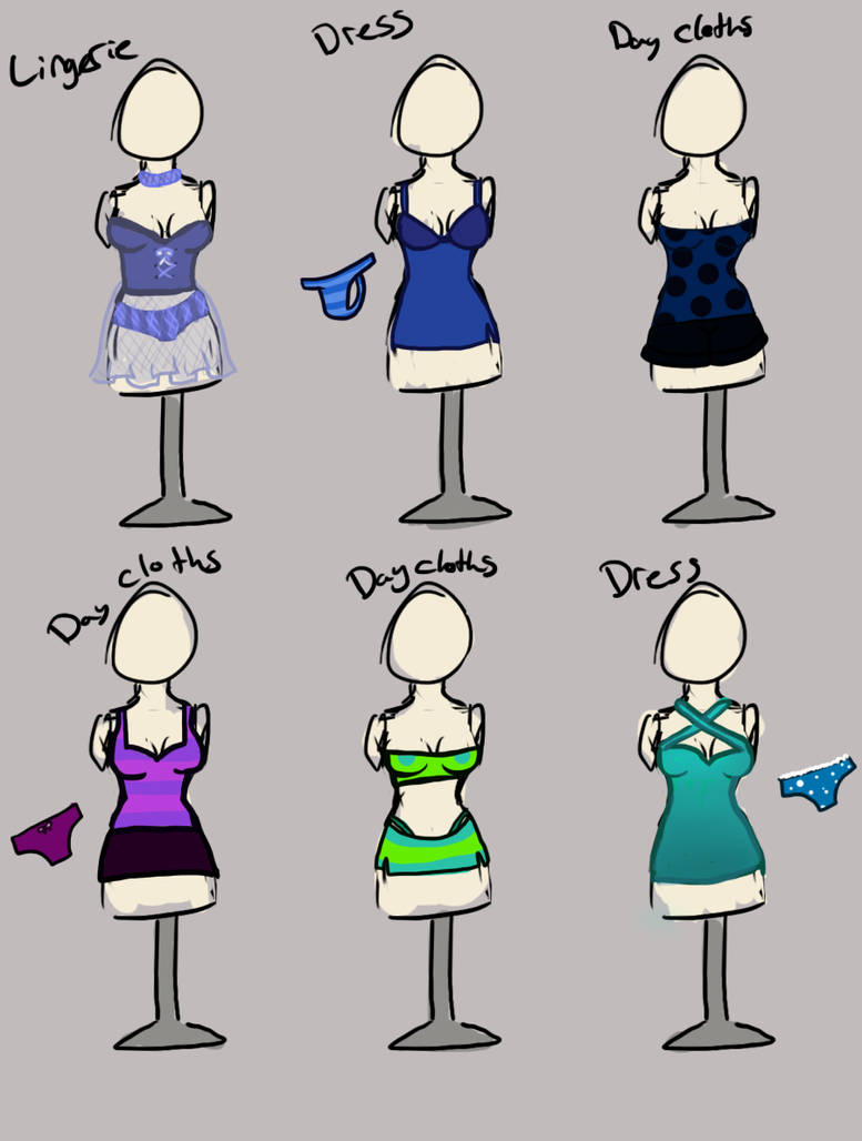 Basic Outfit References By CreatureCola On DeviantArt basic-outfit-references-by-creaturecola-on-deviantart