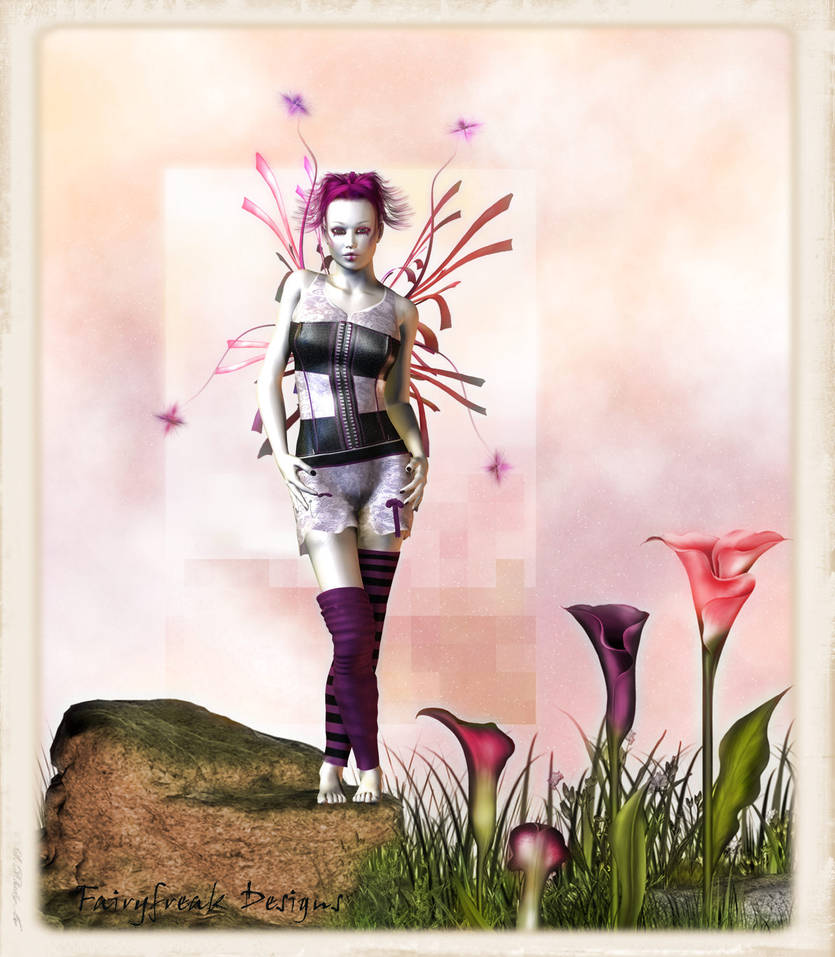 Pink Punk Fairy by fairyfreakster on DeviantArt