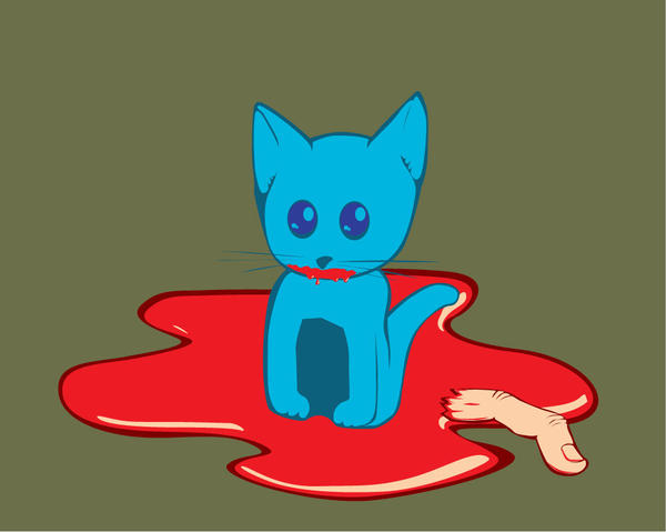 Death Kitten by GenesisC on DeviantArt