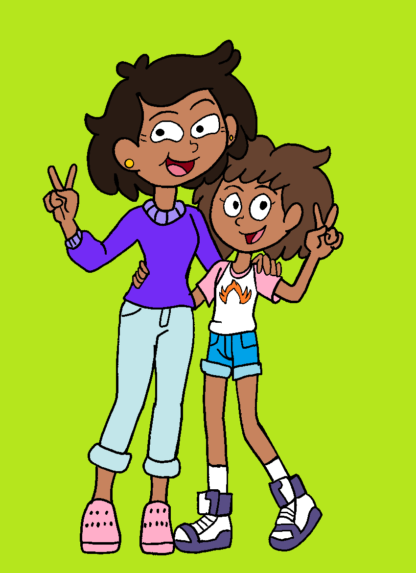 Anne And Oum Boonchuy Amphibia By Vectormagnus2011 On Deviantart