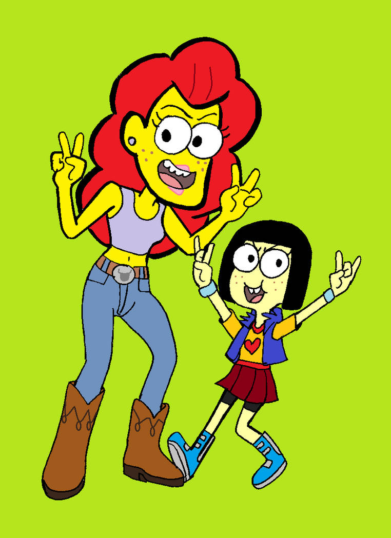 Nancy And Tilly Green By Vectormagnus2011 On Deviantart