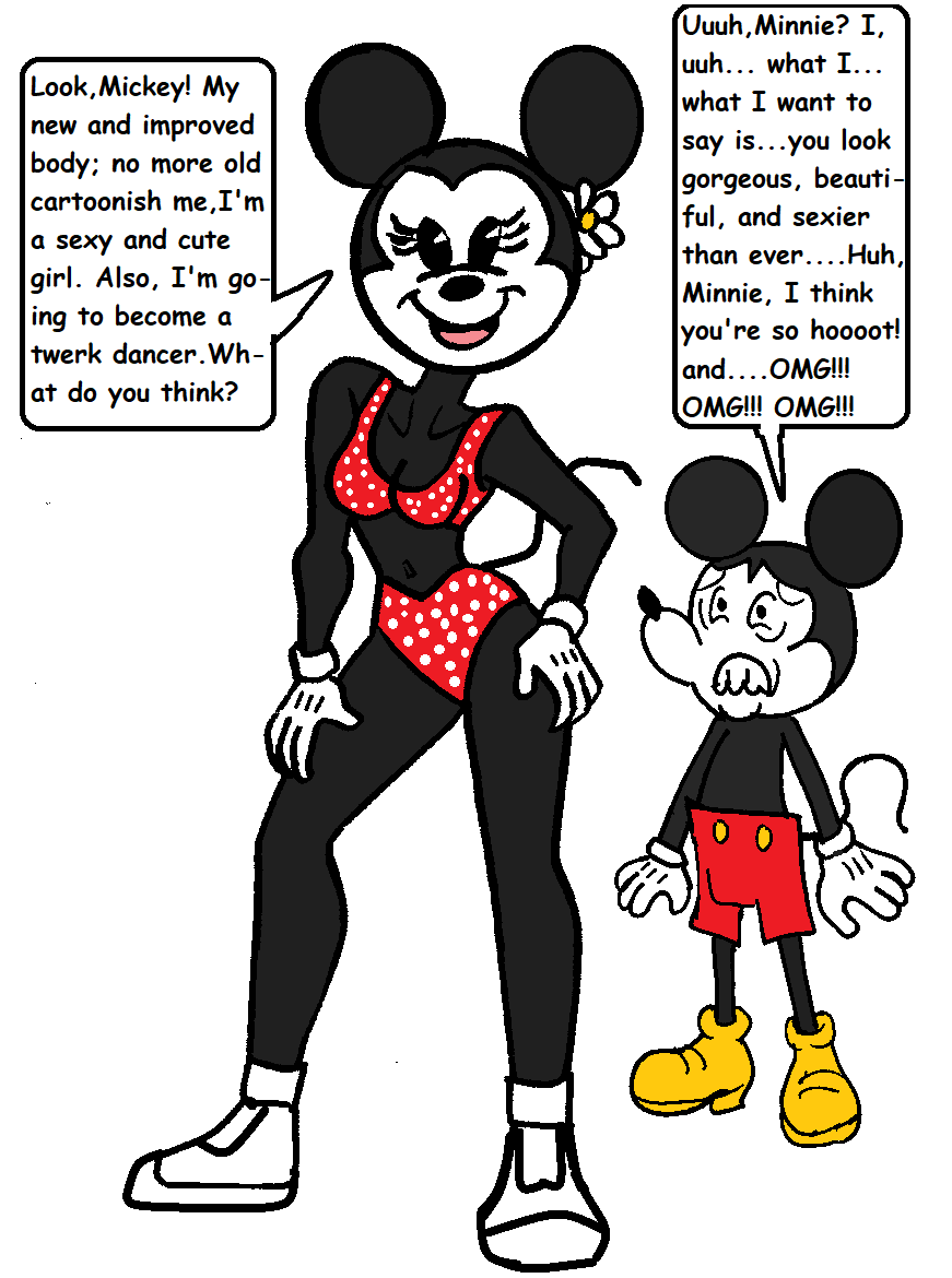 Sexy Minnie Mouse By Vectormagnus2011 On Deviantart