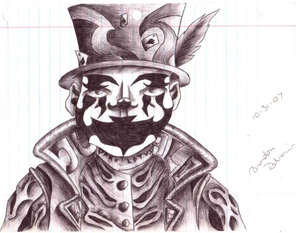 Juggalo Clown Drawings