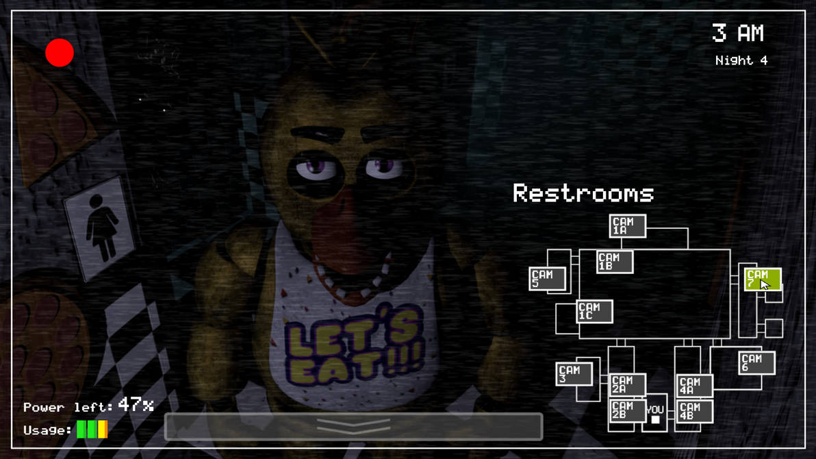 Chica And Freddy In The Restrooms By Flaxen420 On Deviantart