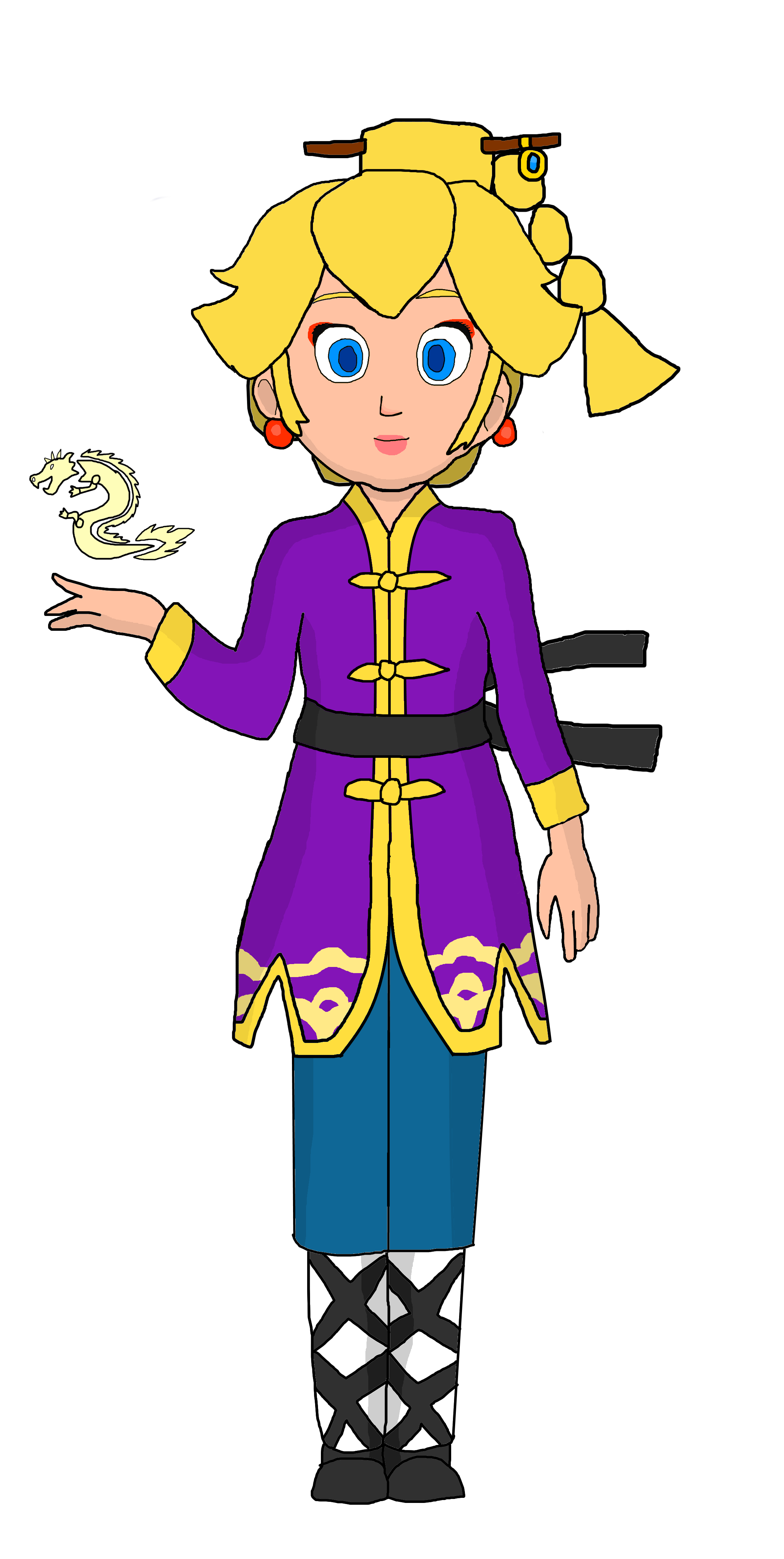 Kung Fu Peach Tsmbm Version By Jeffthevyondanimator On Deviantart