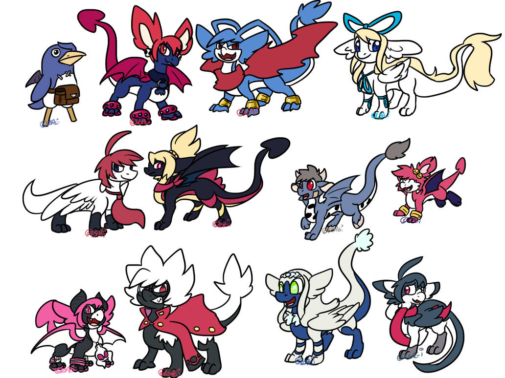 Disgaea Dragons By Usagi Zakura On Deviantart