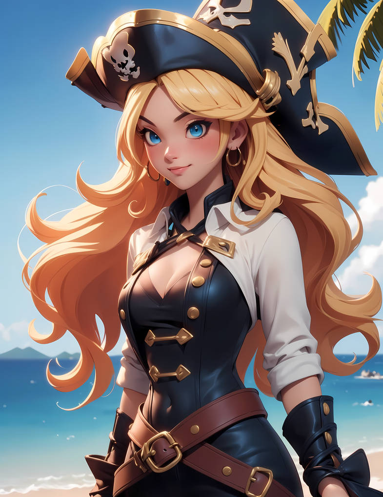 Pirate Girl 3d Render Style By Arczisan On Deviantart