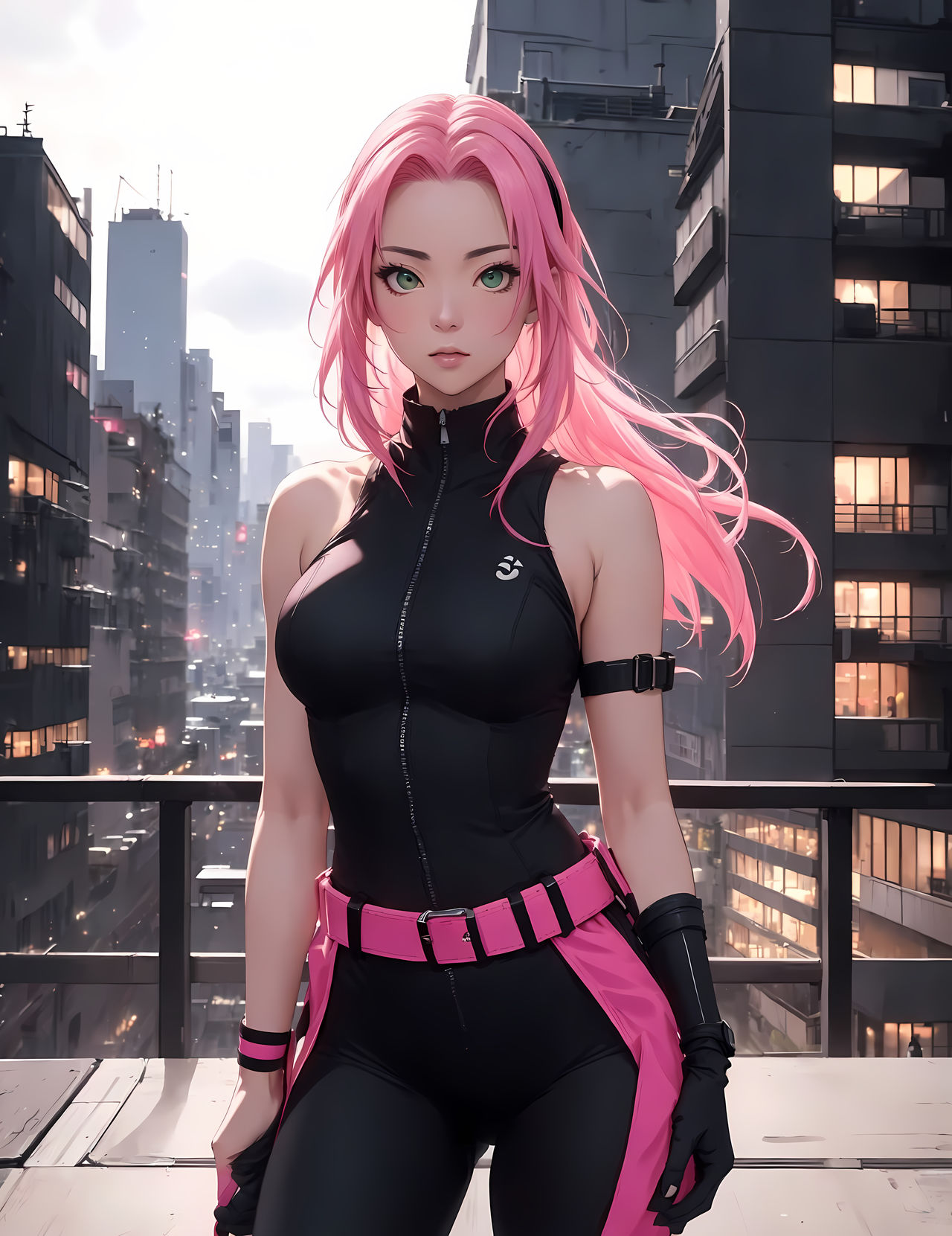 Sakura Haruno Alternative Modern Ninja Style By Arczisan On Deviantart