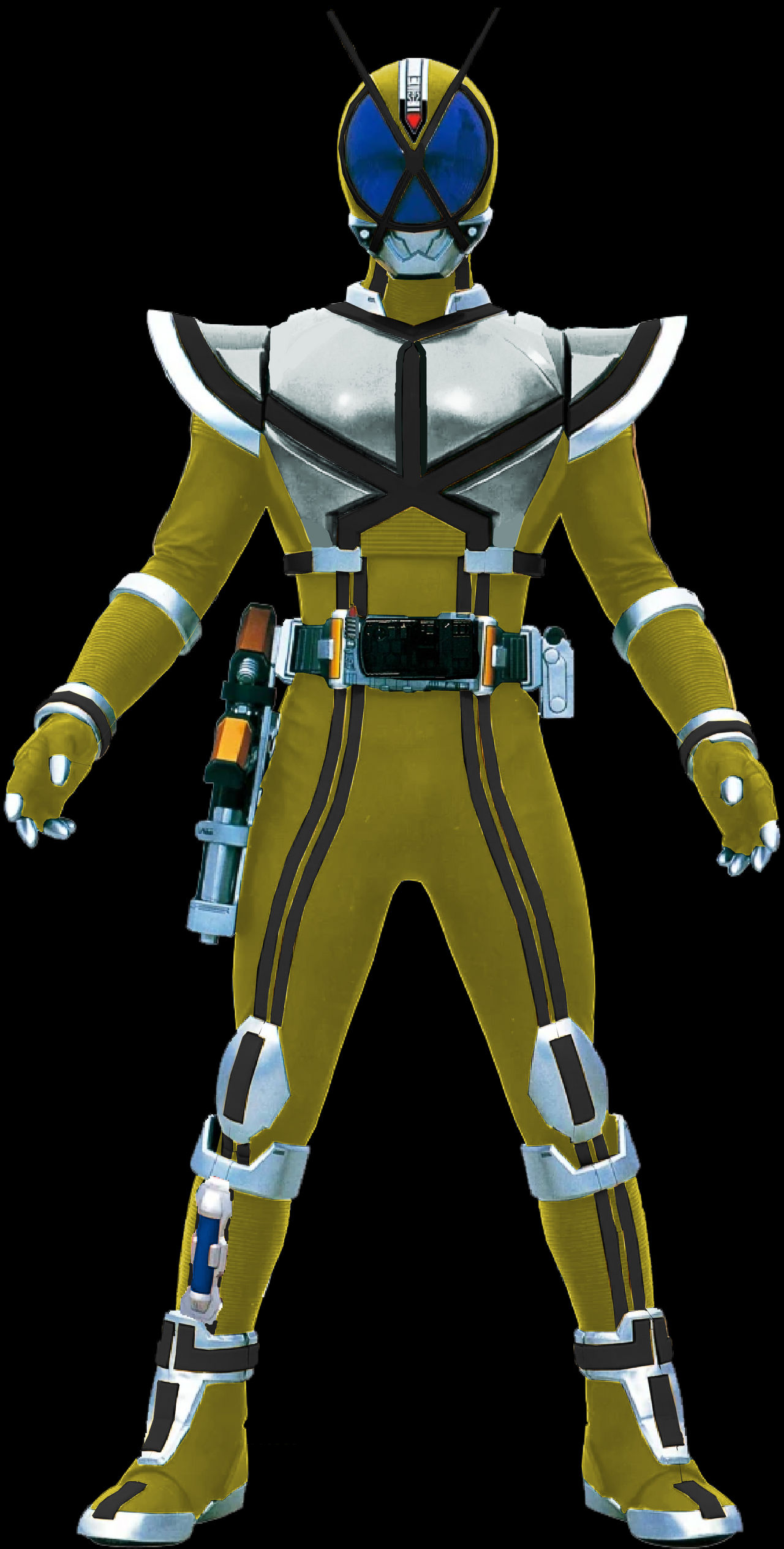 Kamen Rider Kaixa Blaster Form by villianblackwing on DeviantArt Kamen Rider Kaixa Blaster Form by villianblackwing on DeviantArt