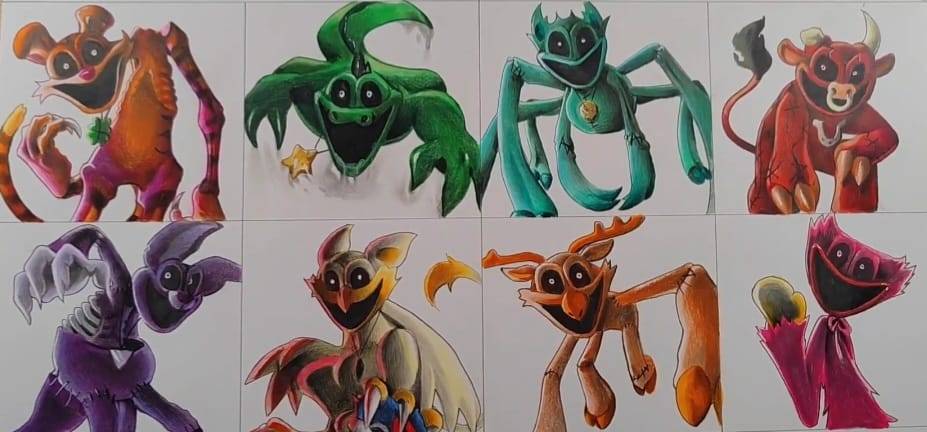 the new smiling critters in monster form by jeangonzal73 on DeviantArt the new smiling critters in monster form by jeangonzal73 on DeviantArt