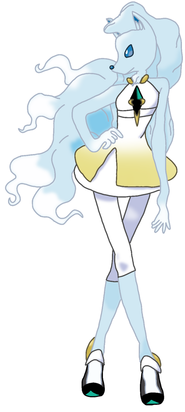 Lusamine Alolan Ninetales By Strevert4 On Deviantart